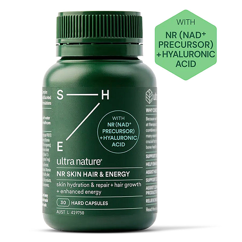 Ultra Nature NR Skin Hair & Energy 30 Hard Capsules