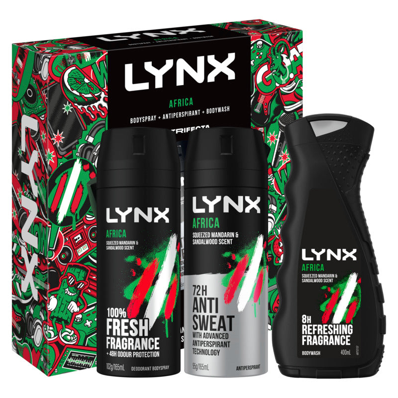 Lynx Africa Trio Gift Pack 2024