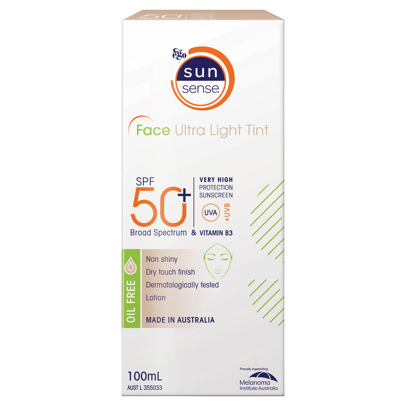 Ego SunSense Face Ultra Light Tint SPF50+ 100mL