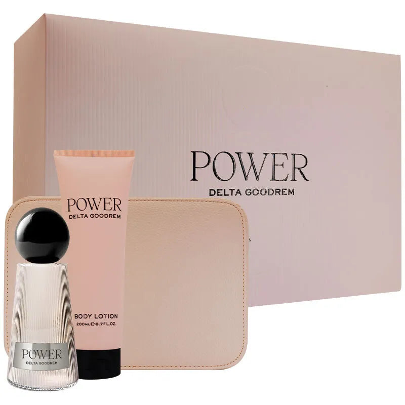 Delta Goodrem Power 3 Piece Gift Set (125ml Edp/ 200ml Body Lotion/ Po