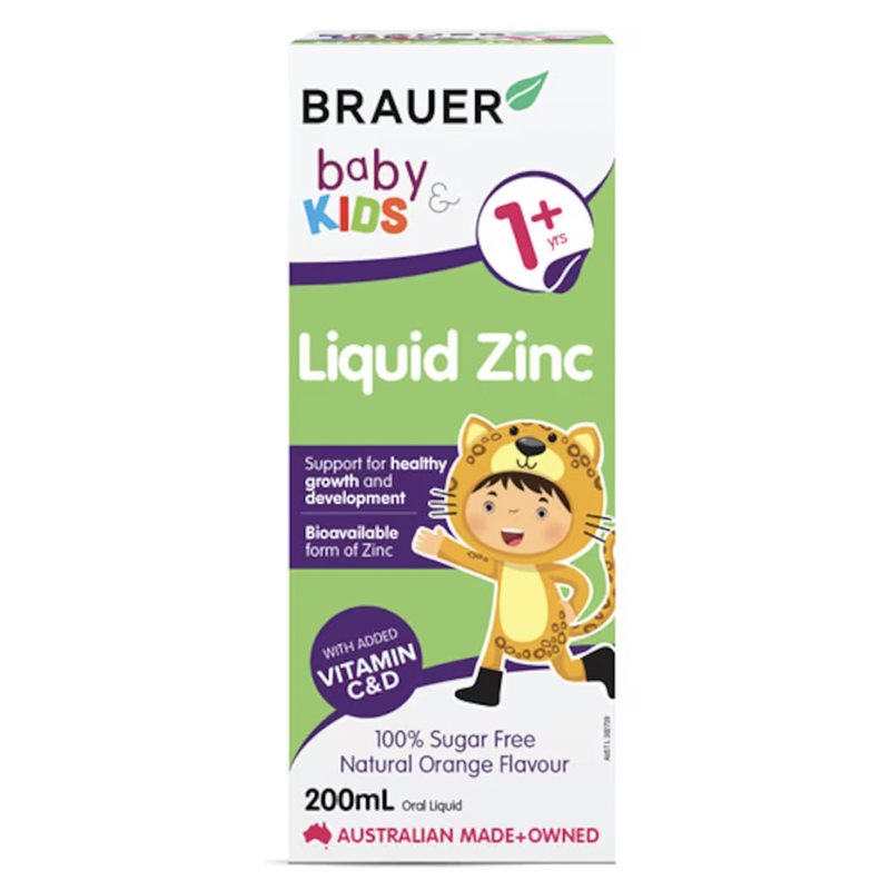 Brauer Kids Liquid Zinc 200ml