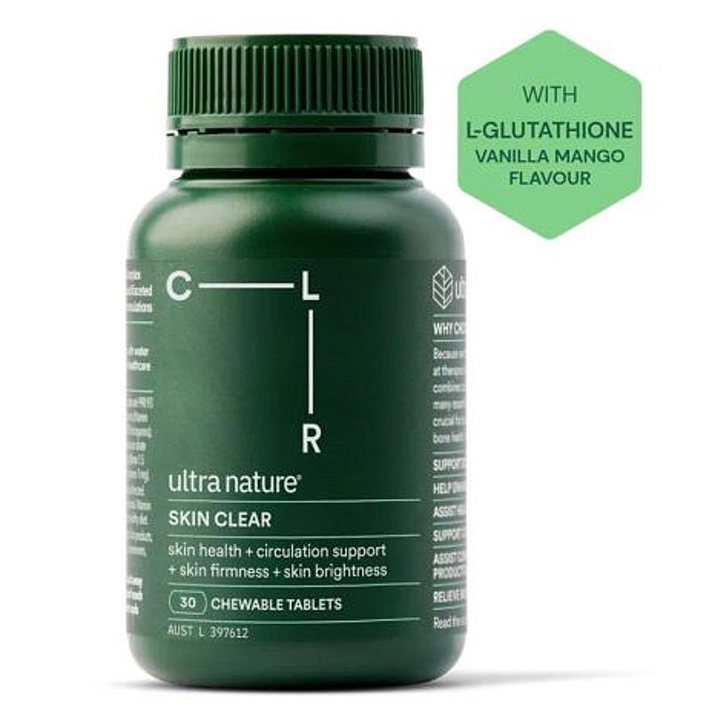 Ultra Nature Skin Clear Lozenges 30 Chewable Tablets